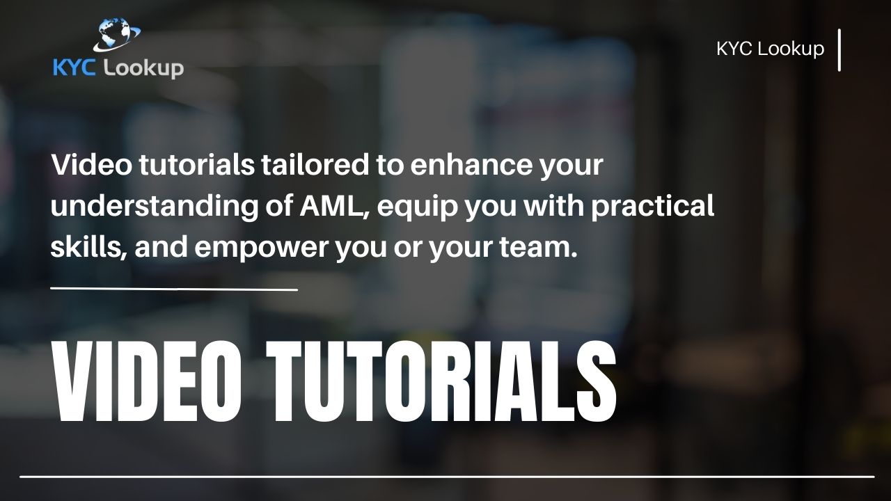 AML Tutorials as a Service | Comprehensive AML Training Online