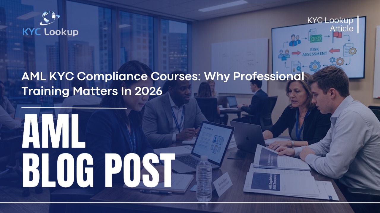 AML KYC Compliance Courses: Why Professional Training Matters In 2026?